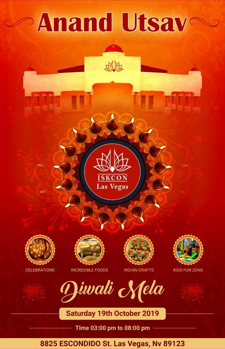Diwali Mela at the ISKCON Mandir – Vegasdesi.com