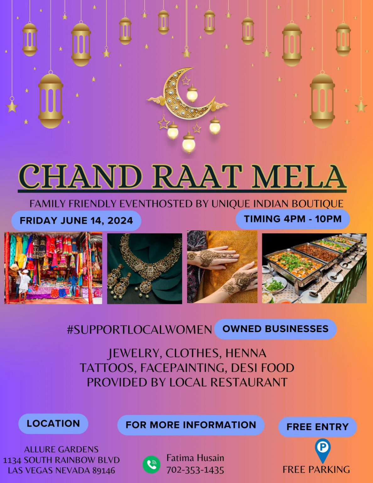 Chand Raat Celebrations – Vegasdesi.com